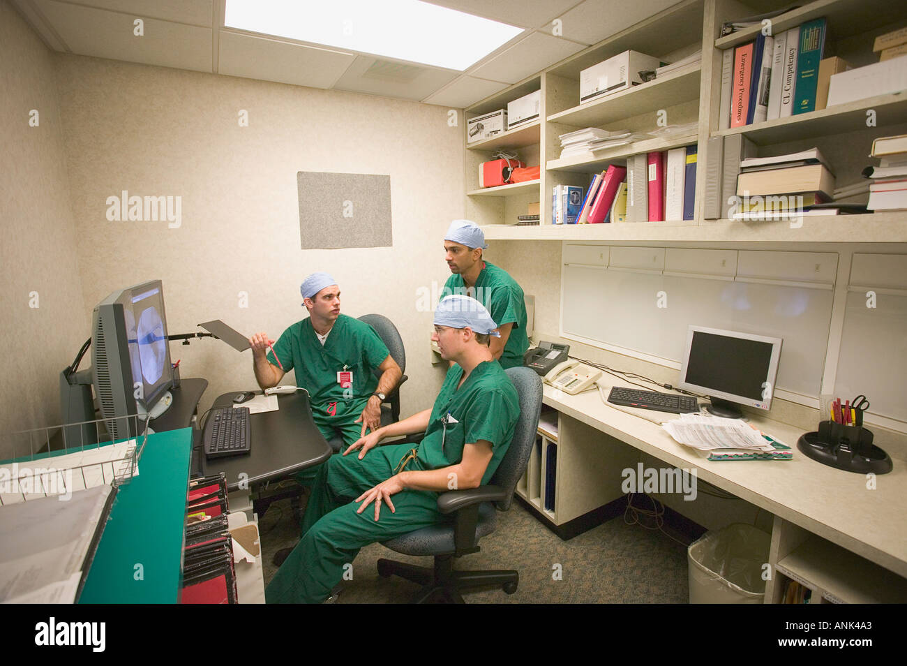 Interventional Radiology Procedure 6 Stock Photo - Alamy