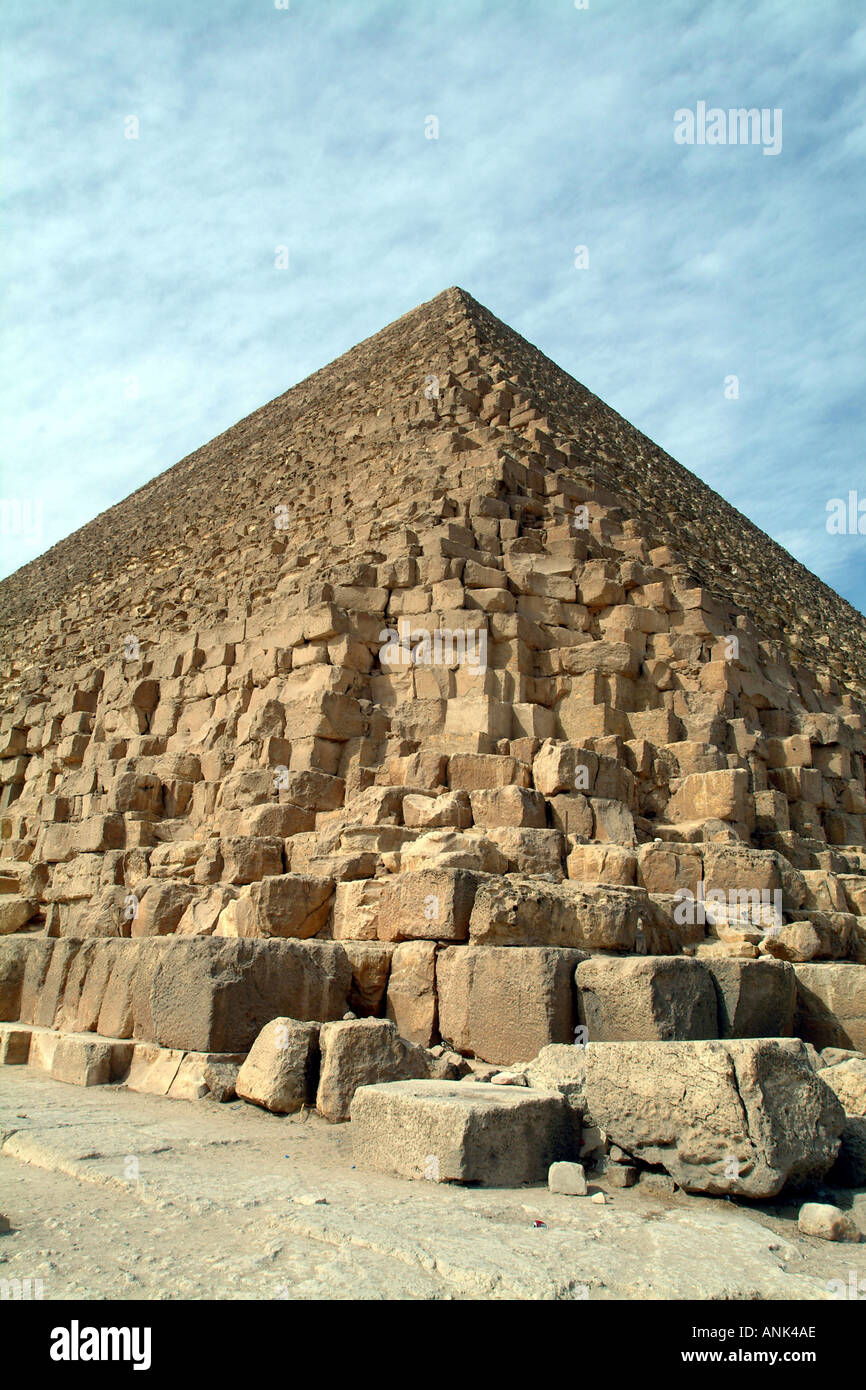 The Great Pyramid of Cheops in Giza Egypt Stock Photo - Alamy