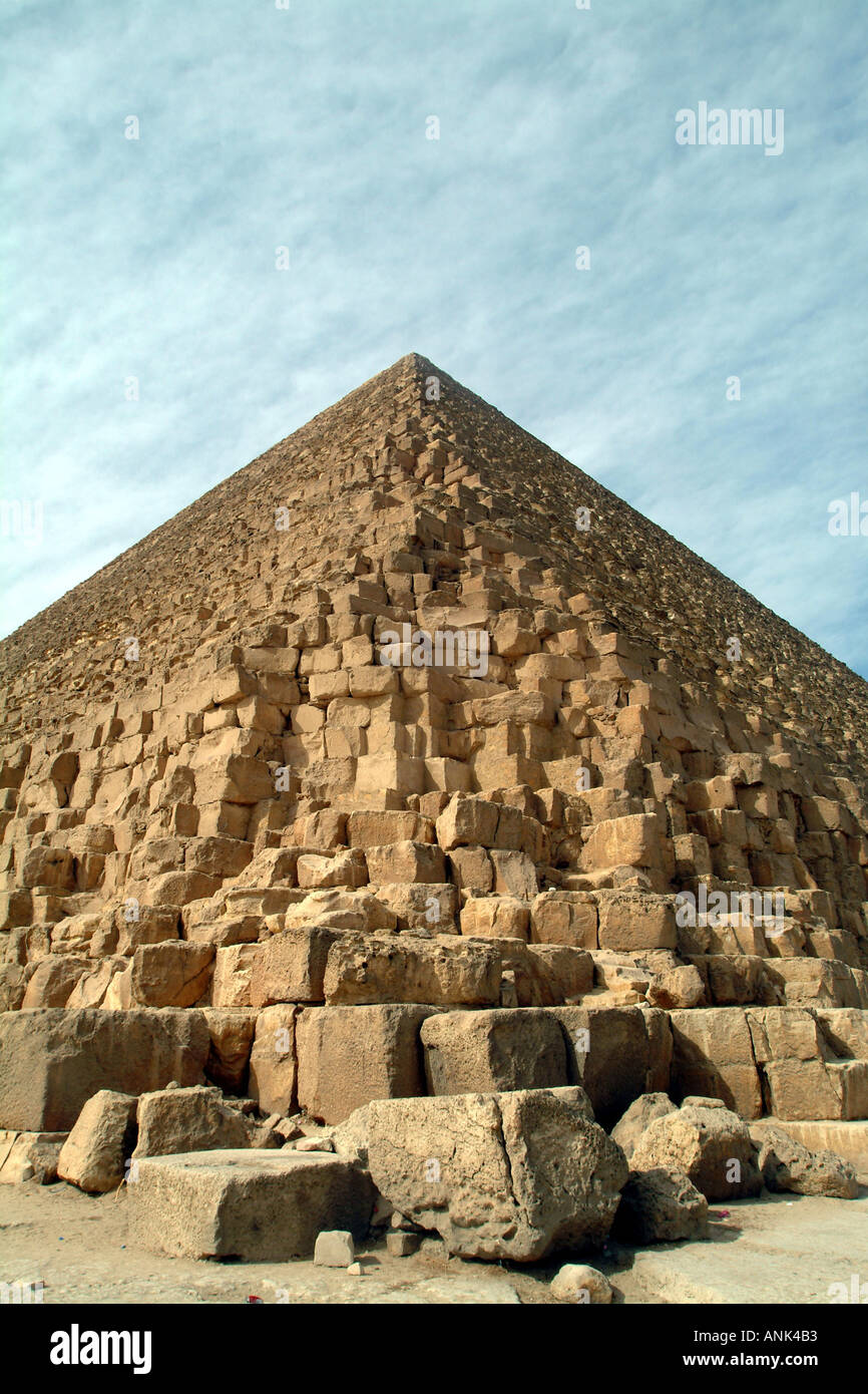 The Great Pyramid of Cheops in Giza Egypt Stock Photo - Alamy
