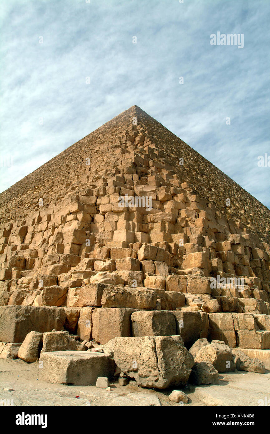 The Great Pyramid of Cheops in Giza Egypt Stock Photo - Alamy