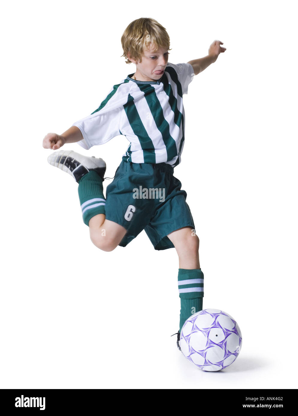 Kicking down Cut Out Stock Images & Pictures - Alamy