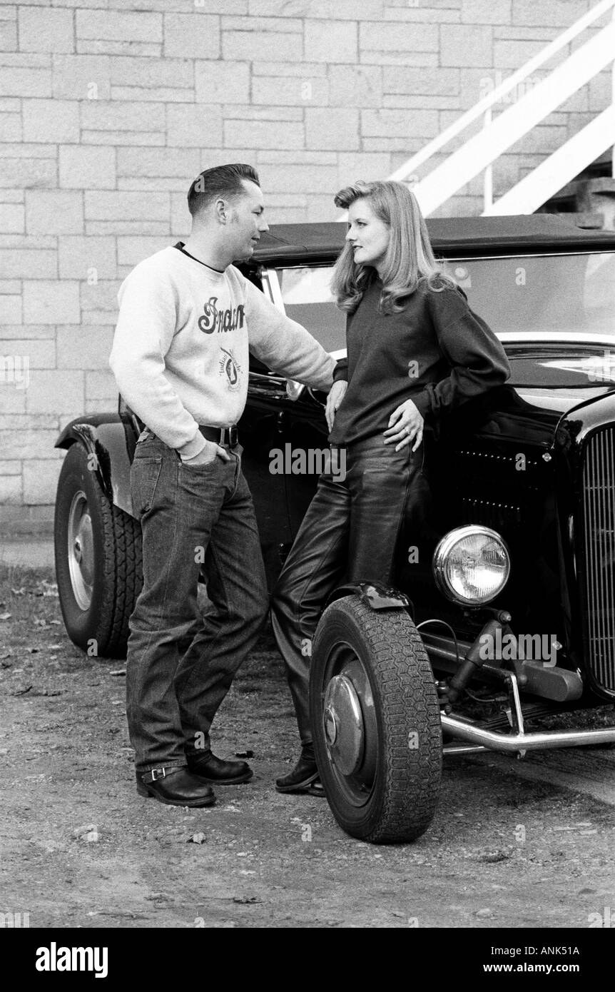 Female Greaser 1950s
