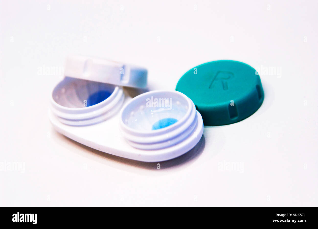 Contact lenses in case Stock Photo - Alamy