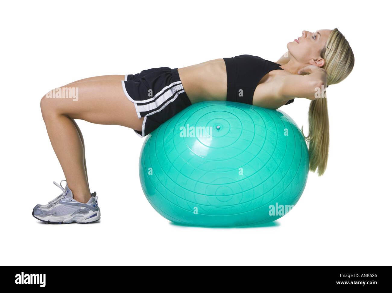 Side profile fit young Cut Out Stock Images & Pictures - Alamy