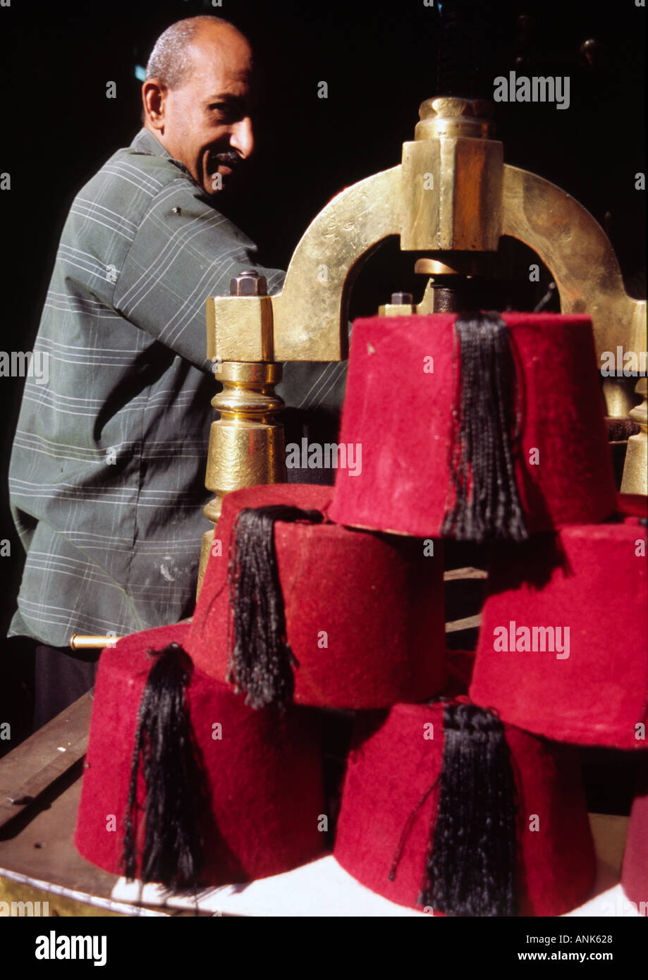 Fez hats hi-res stock photography and images - Alamy