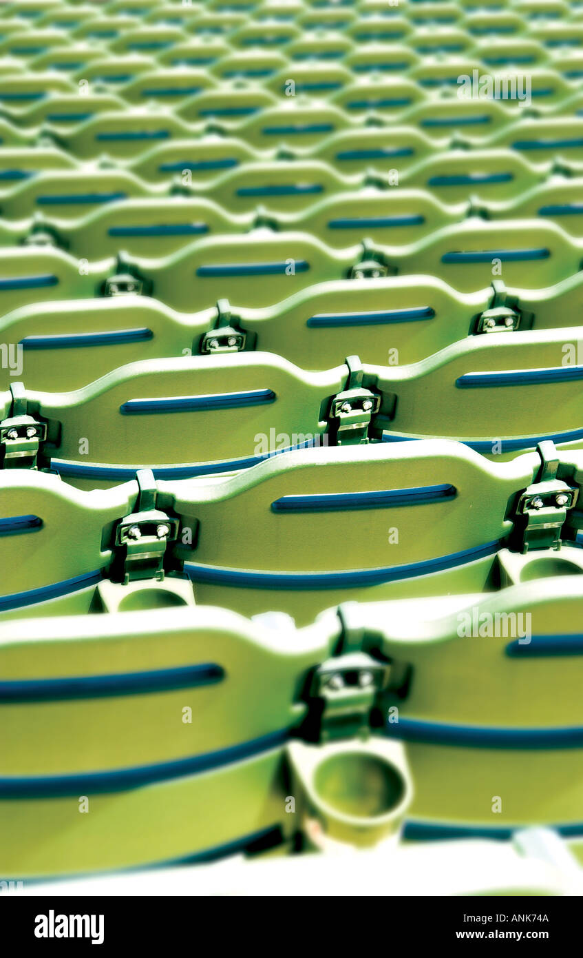 Stadium seating pattern Stock Photo - Alamy