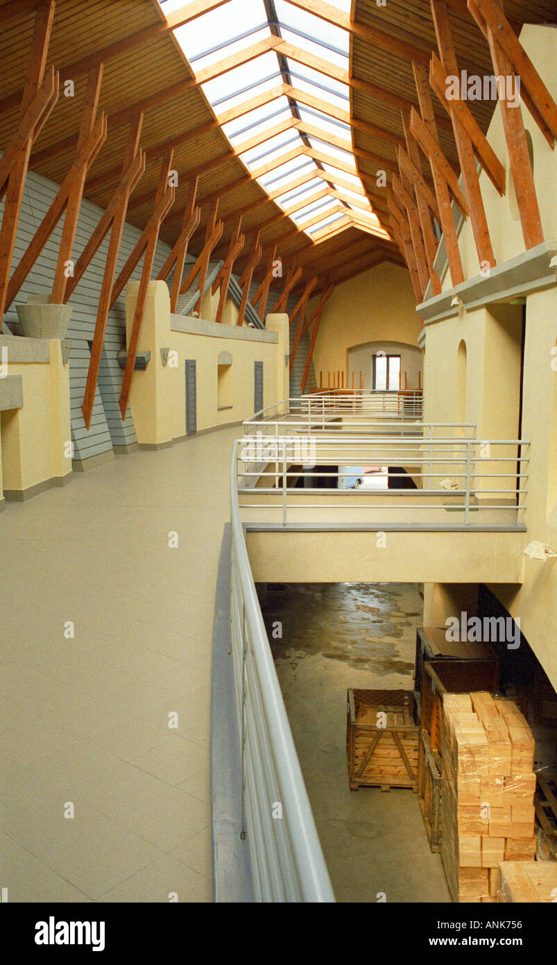 The Disznoko winery in Tokaj: The building is in Hungarian organic ...