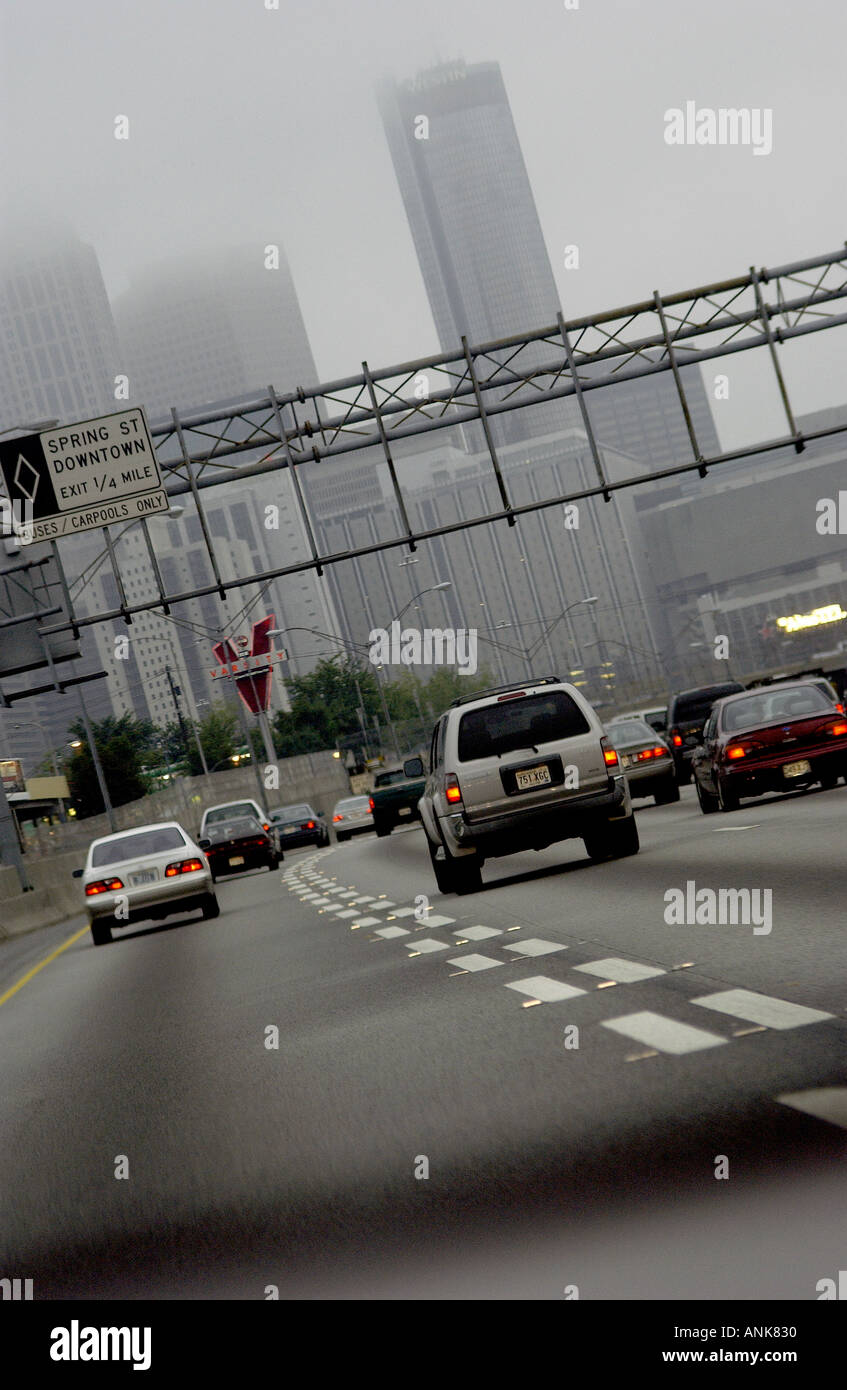 Atlanta traffic jam hi-res stock photography and images - Alamy
