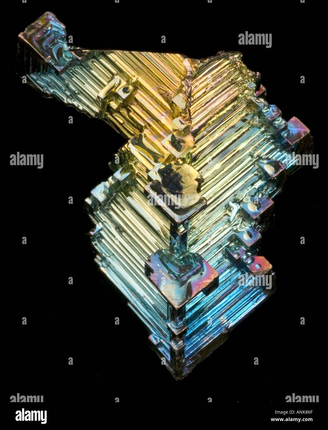 Bismuth crystals hi-res stock photography and images - Alamy