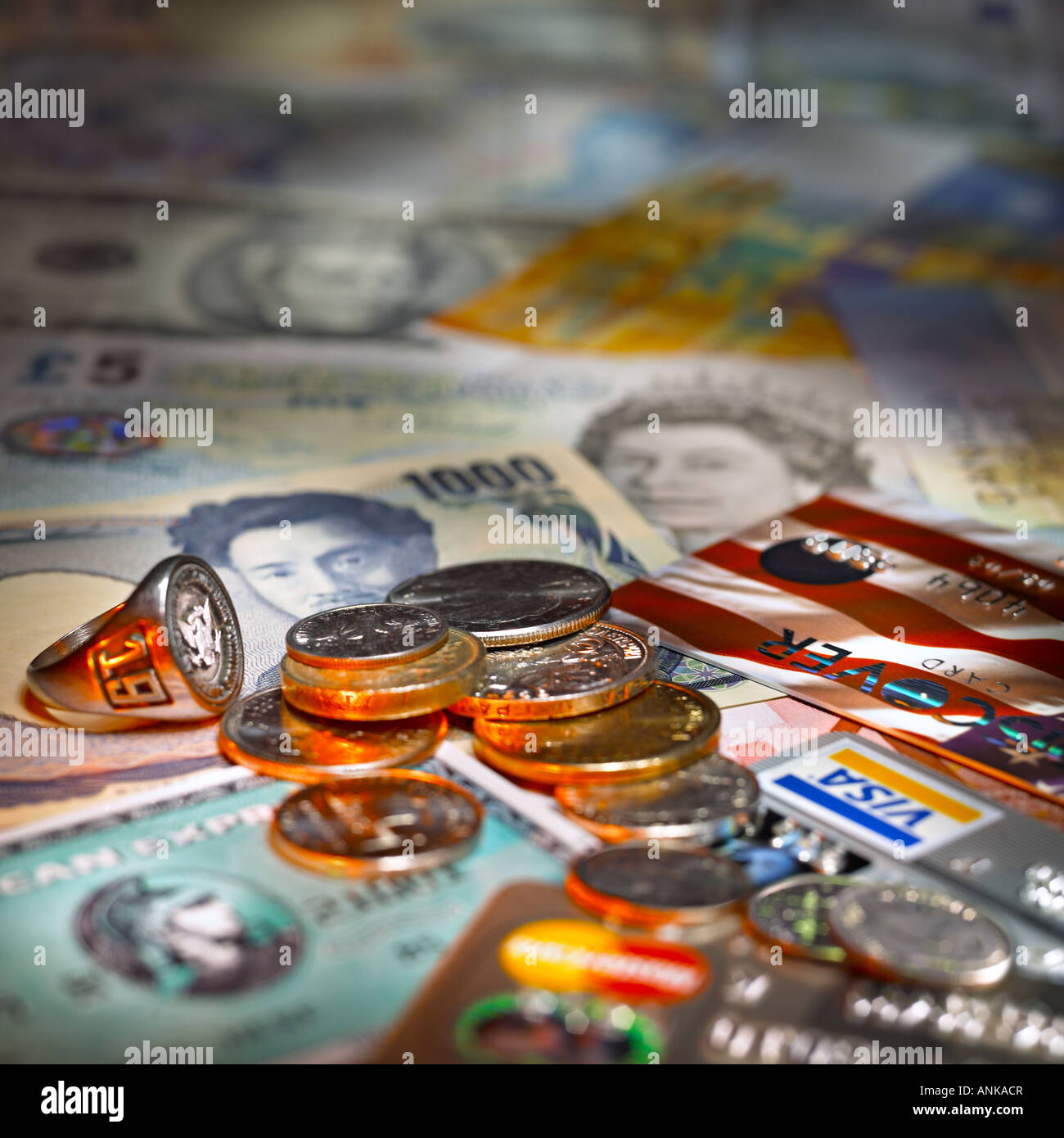 Foreign currency card hi-res stock photography and images - Alamy