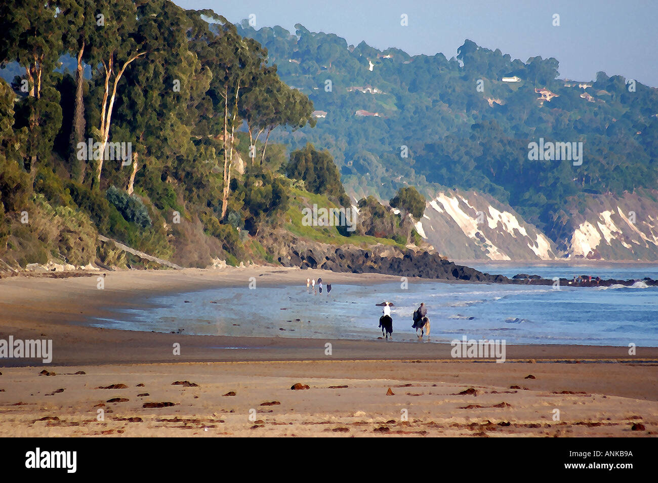 Goleta beach hi-res stock photography and images - Alamy