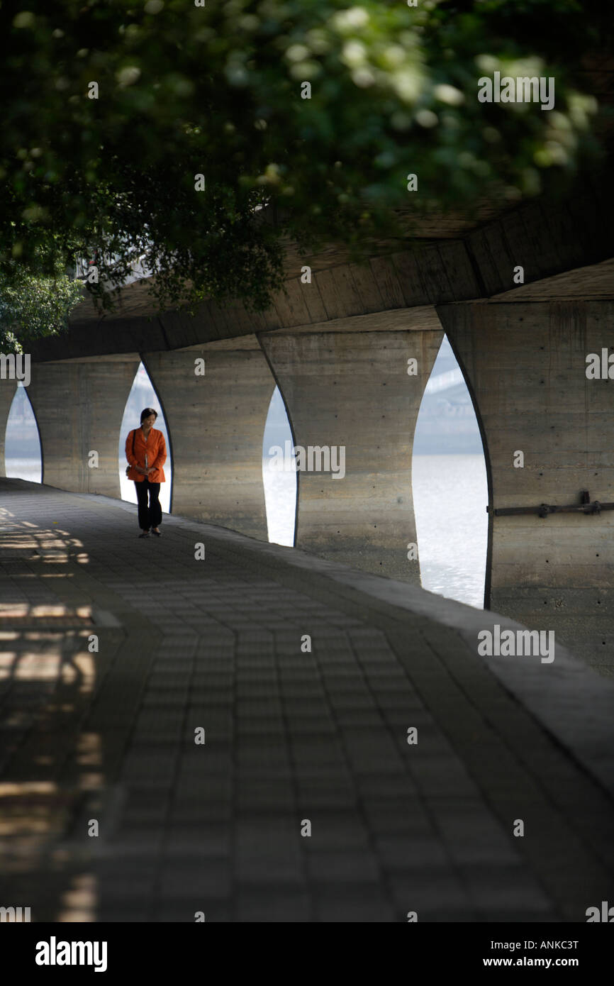 Shamian Dao Sand Surface Island, Guangzhou, China. Bridge Stock Photo ...