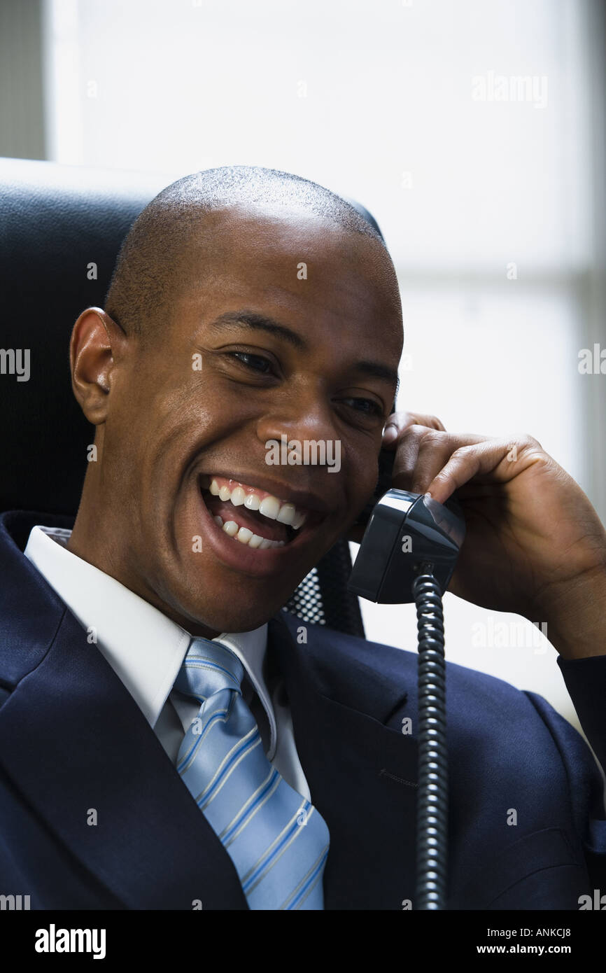 Happy surprise businessman read hi-res stock photography and images - Alamy