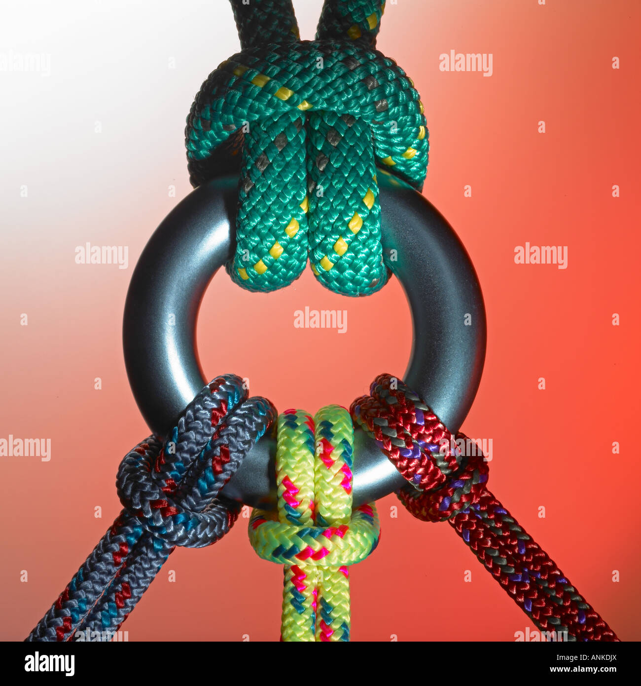 Metal ring knot hi-res stock photography and images - Alamy