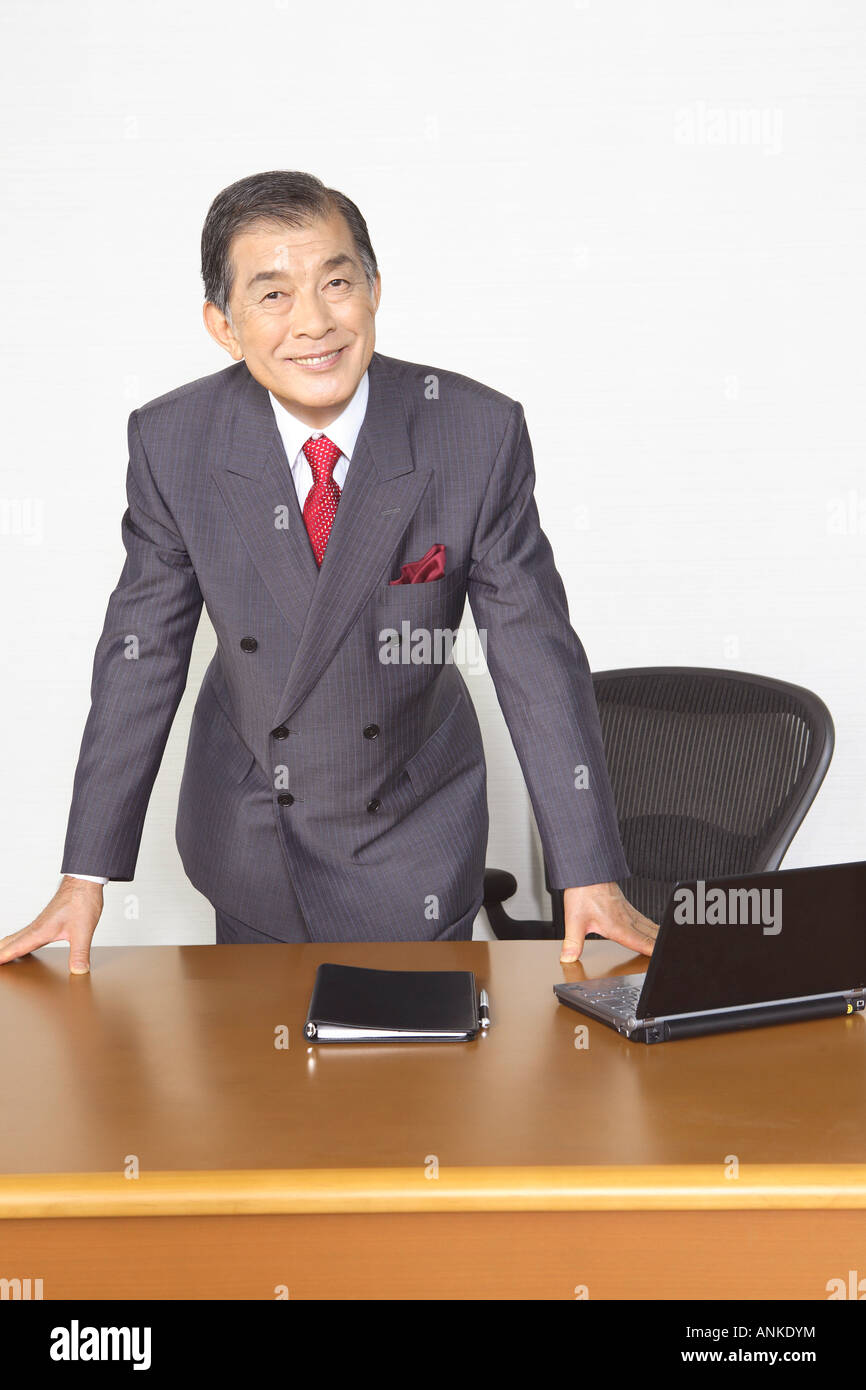 Japanese chief executive officer Stock Photo - Alamy