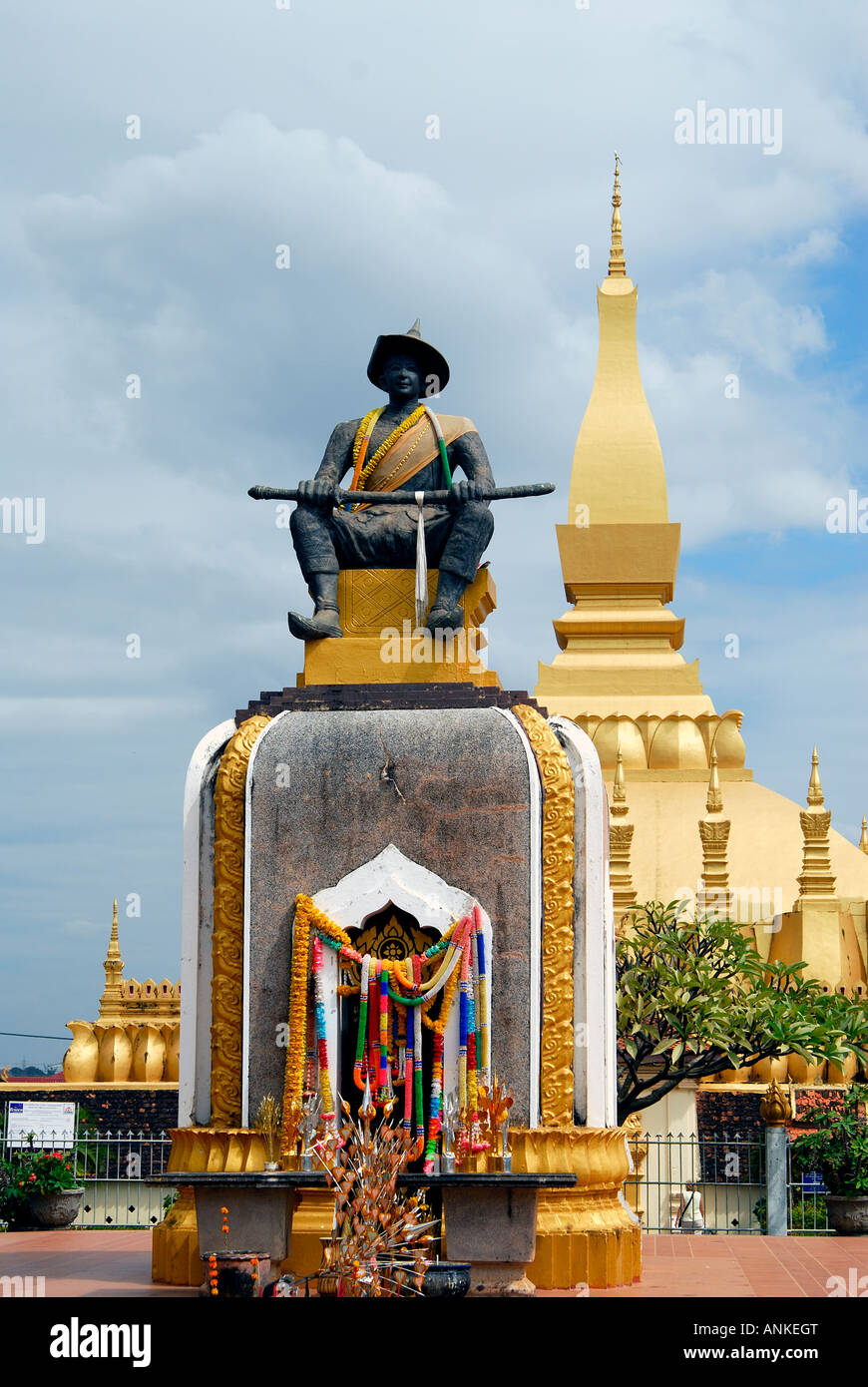 That Luang Vientiane,Laos Stock Photo - Alamy