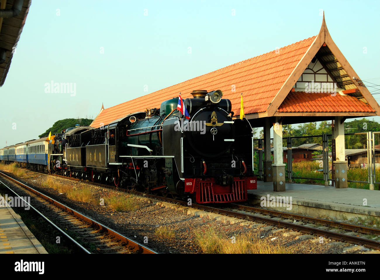 Railway steam train japanese hi-res stock photography and images - Alamy