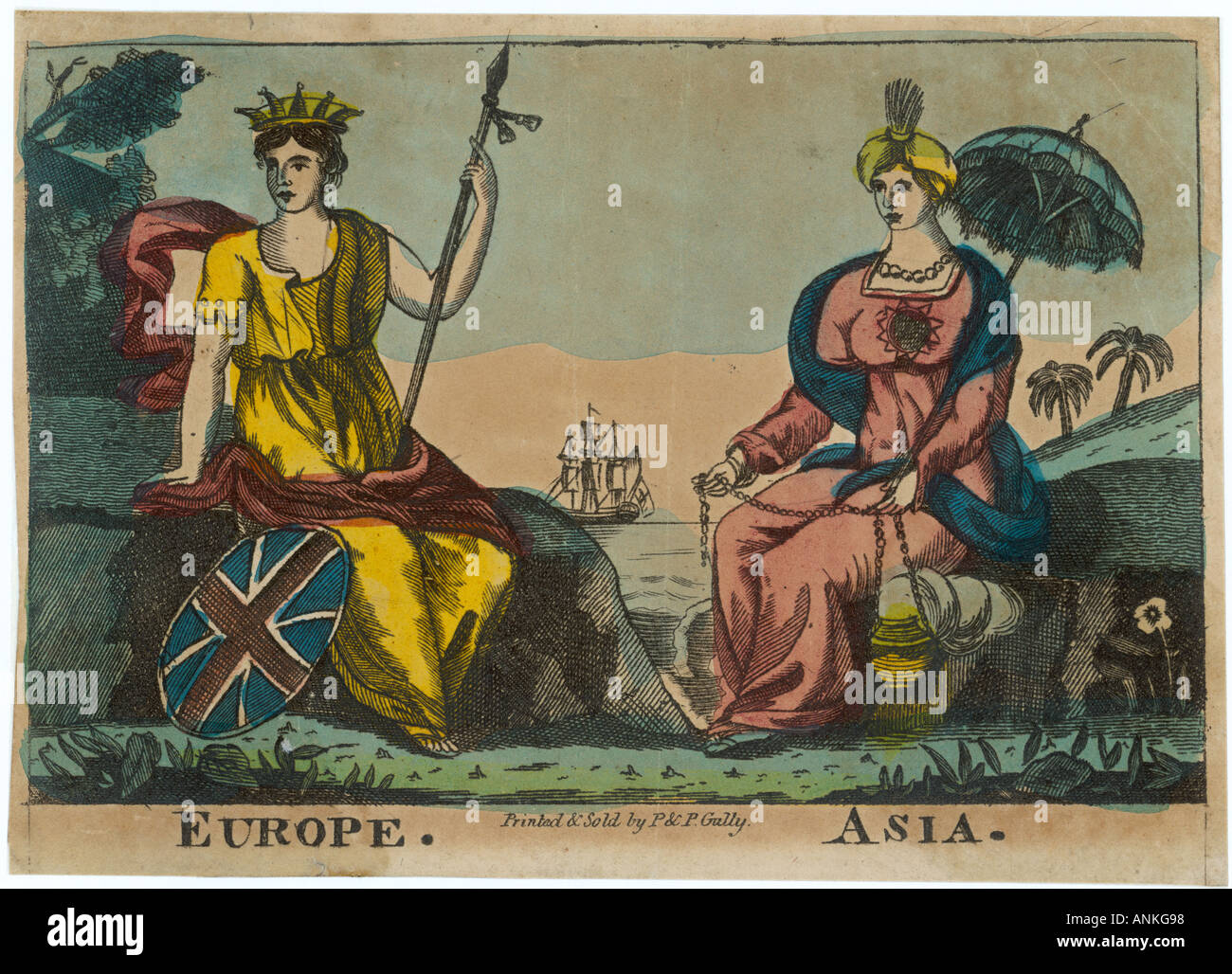 Symbol Of Asia Europe Stock Photo - Alamy