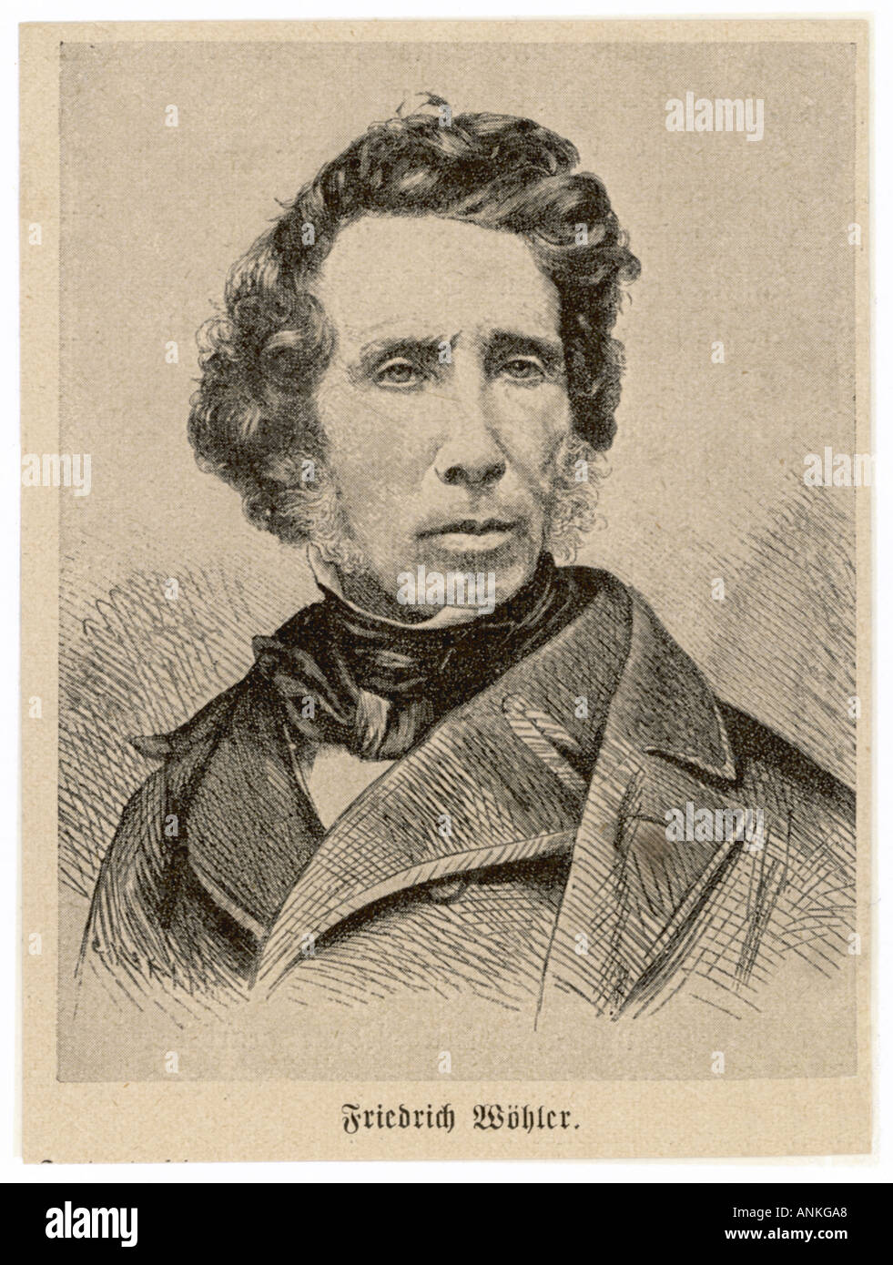 Friedrich wohler 1800 1882 german chemist hi-res stock photography and ...