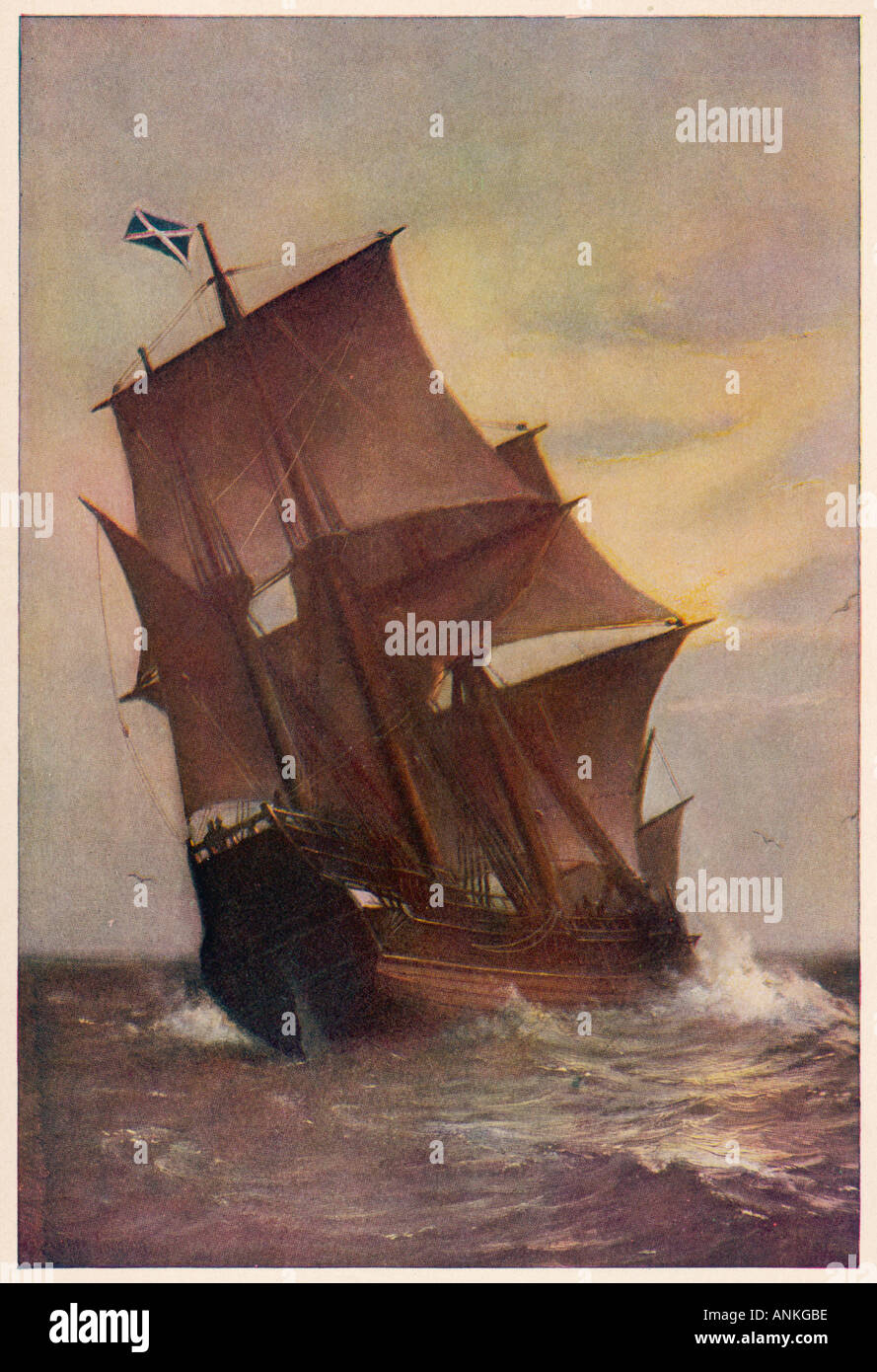 Pilgrim mayflower hi-res stock photography and images - Alamy