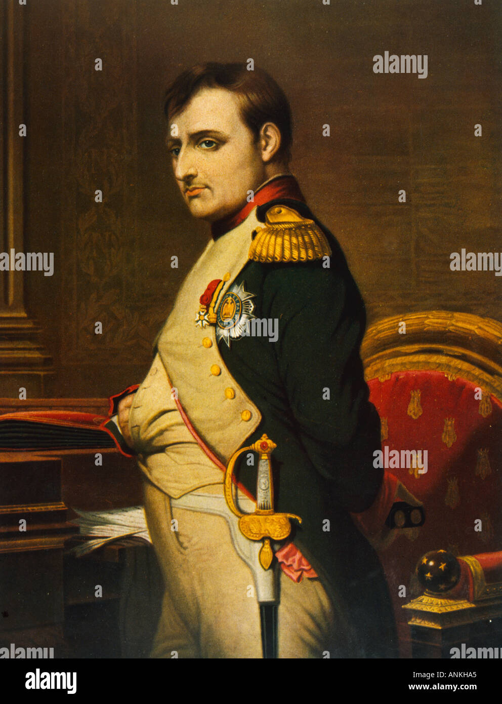 Napoleon Circa 1807 Stock Photo - Alamy