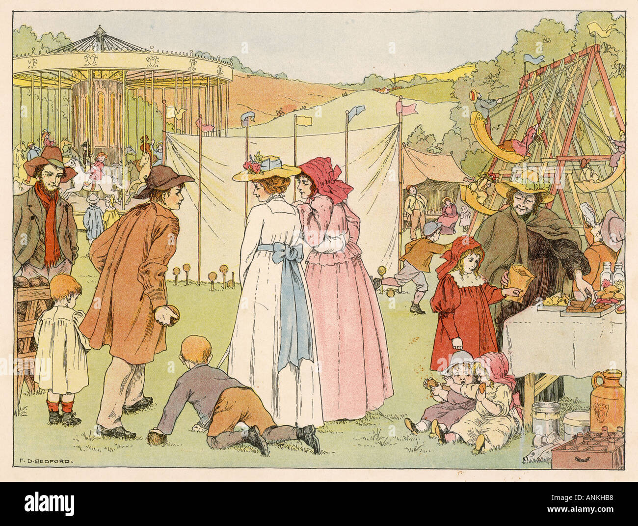 A village fair hi-res stock photography and images - Alamy