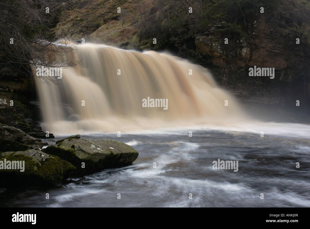 Crammel Linn waterfall Stock Photo - Alamy