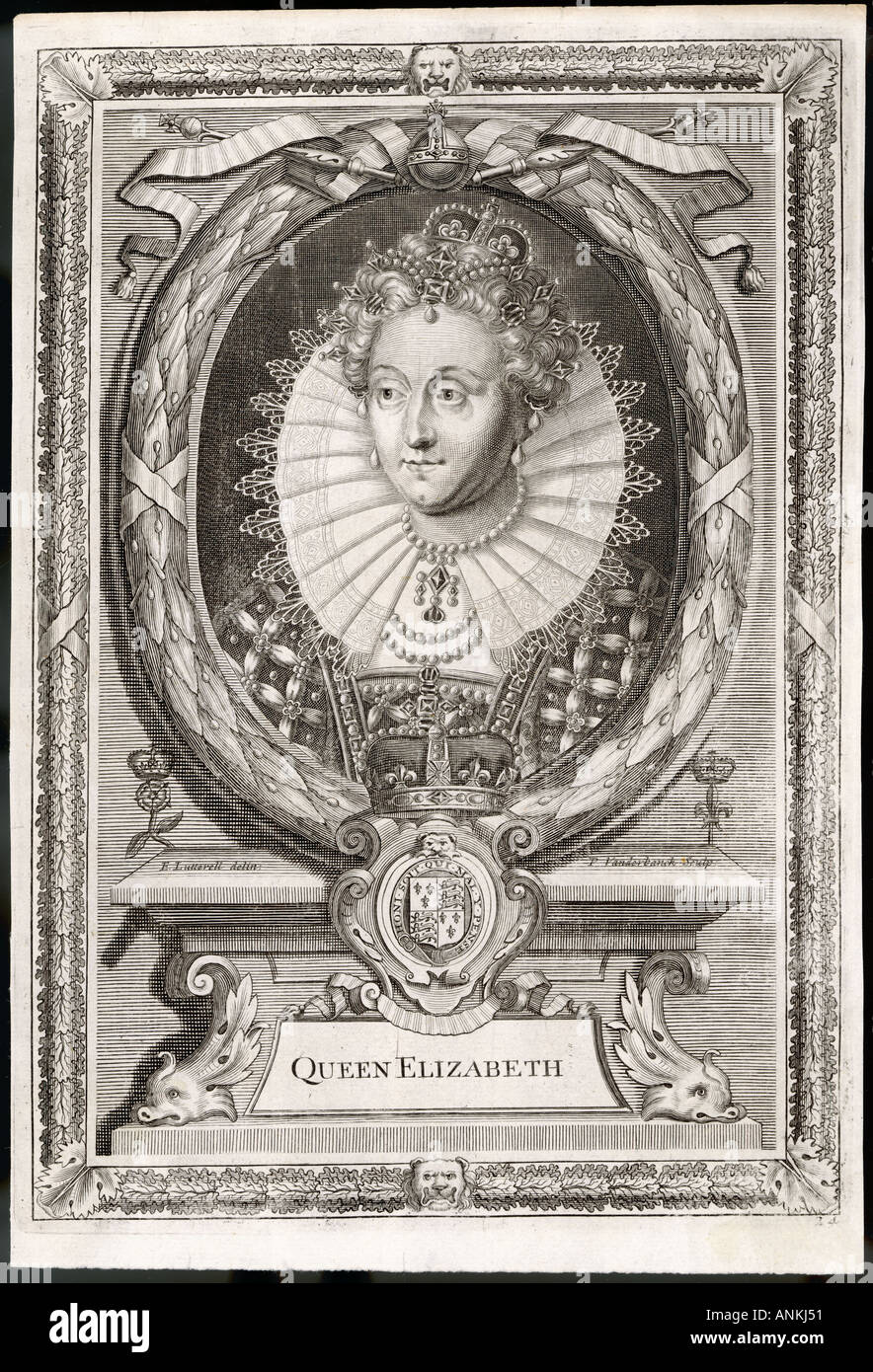 Elizabeth I Lutterell Stock Photo - Alamy
