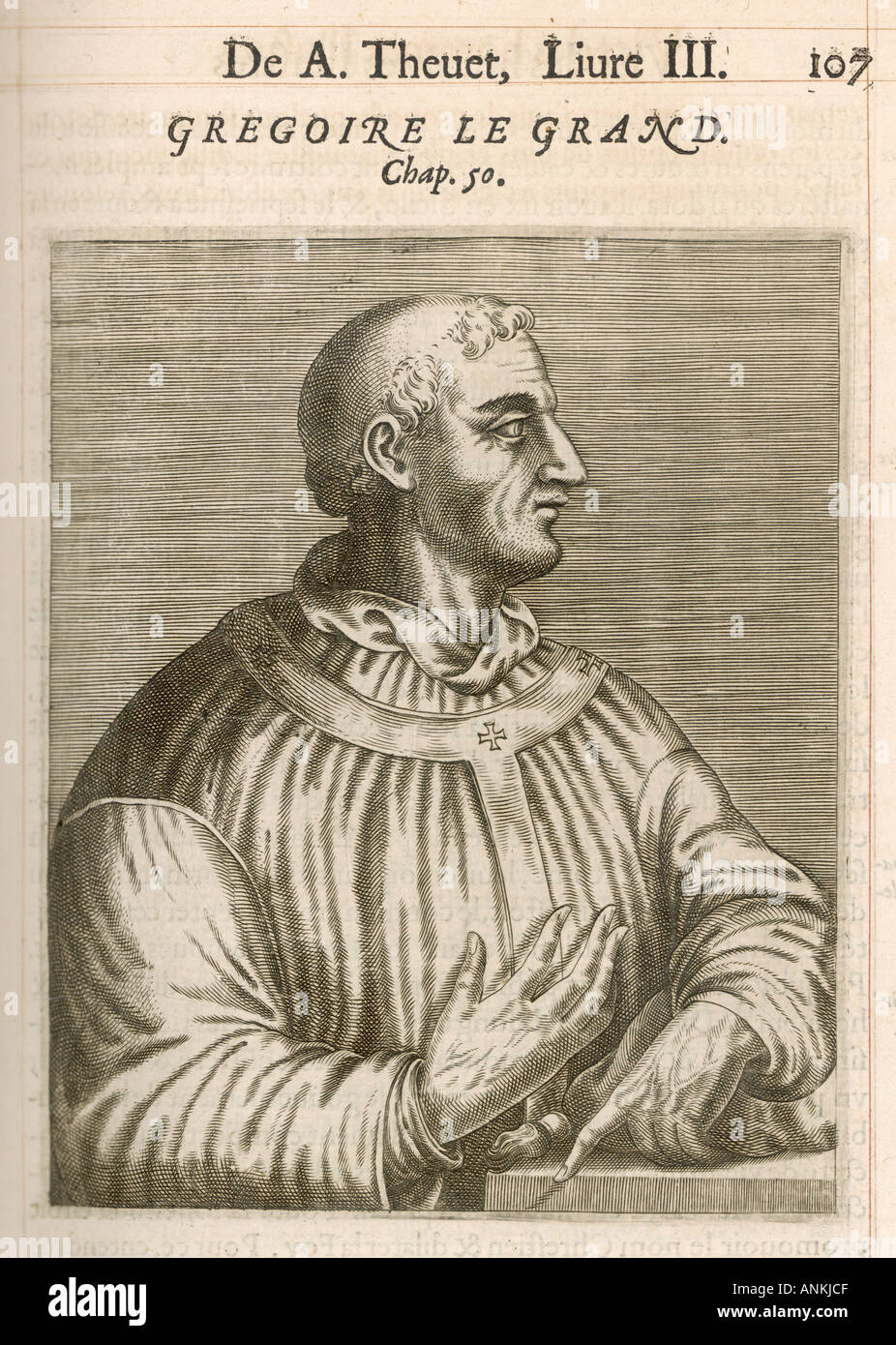 Pope Gregorius I Thevet Stock Photo - Alamy