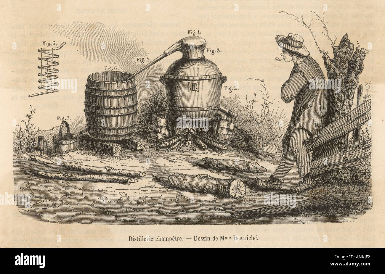 French rustic distillery hi-res stock photography and images - Alamy