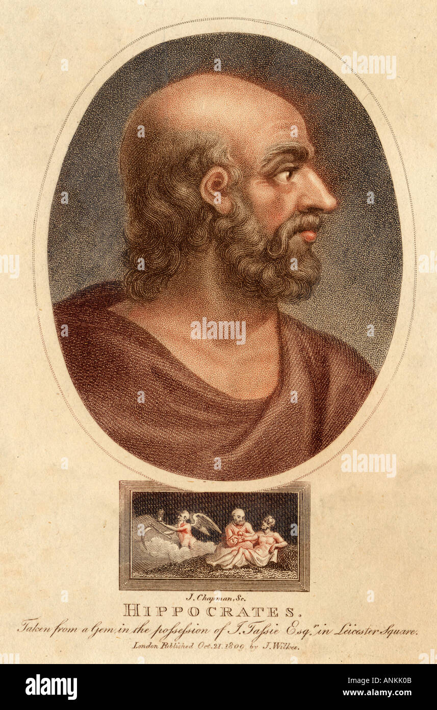 Hippocrates greek medical hi-res stock photography and images - Alamy