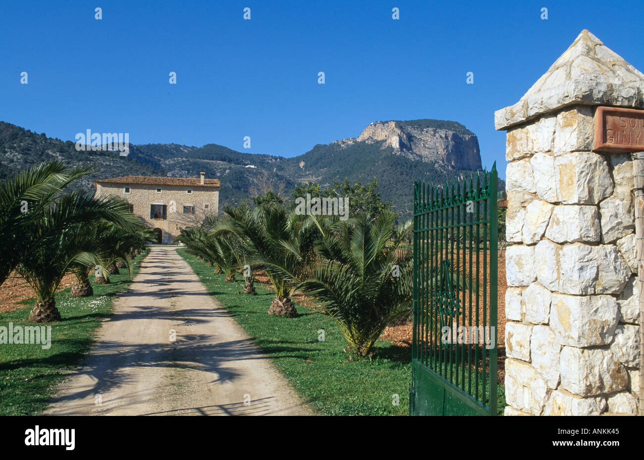 Finca Alaro Majorca Spain Stock Photo - Alamy