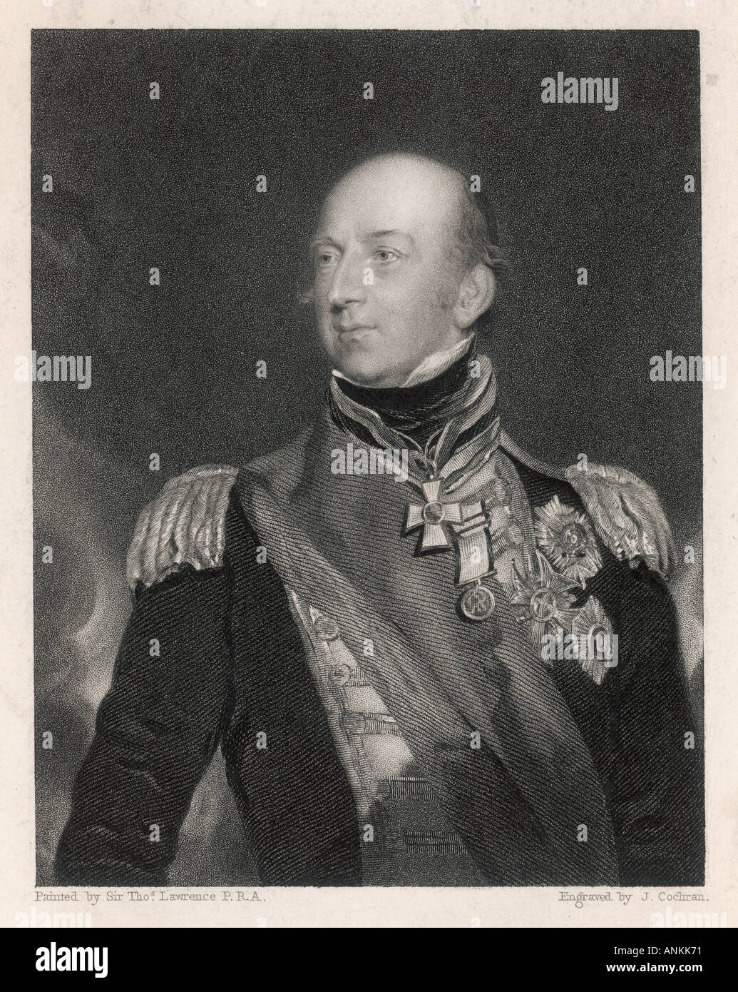 Sir Edward Codrington Stock Photo - Alamy