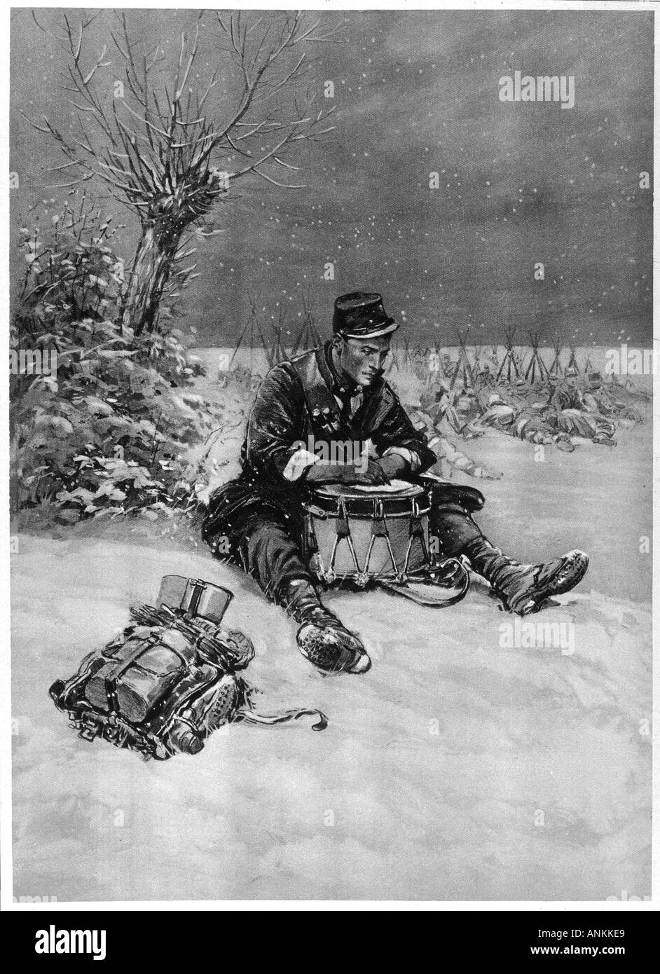 Soldier writing letter hi-res stock photography and images - Alamy