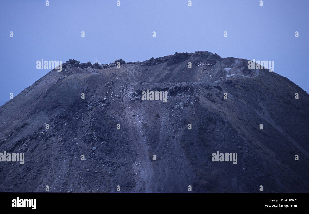 Crater of Santa Ana volcano, El Salvador . One of the 3 volcanoes in ...
