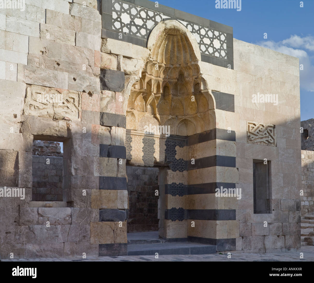 Ayyubid palace, Aleppo citadel, Syria Stock Photo - Alamy