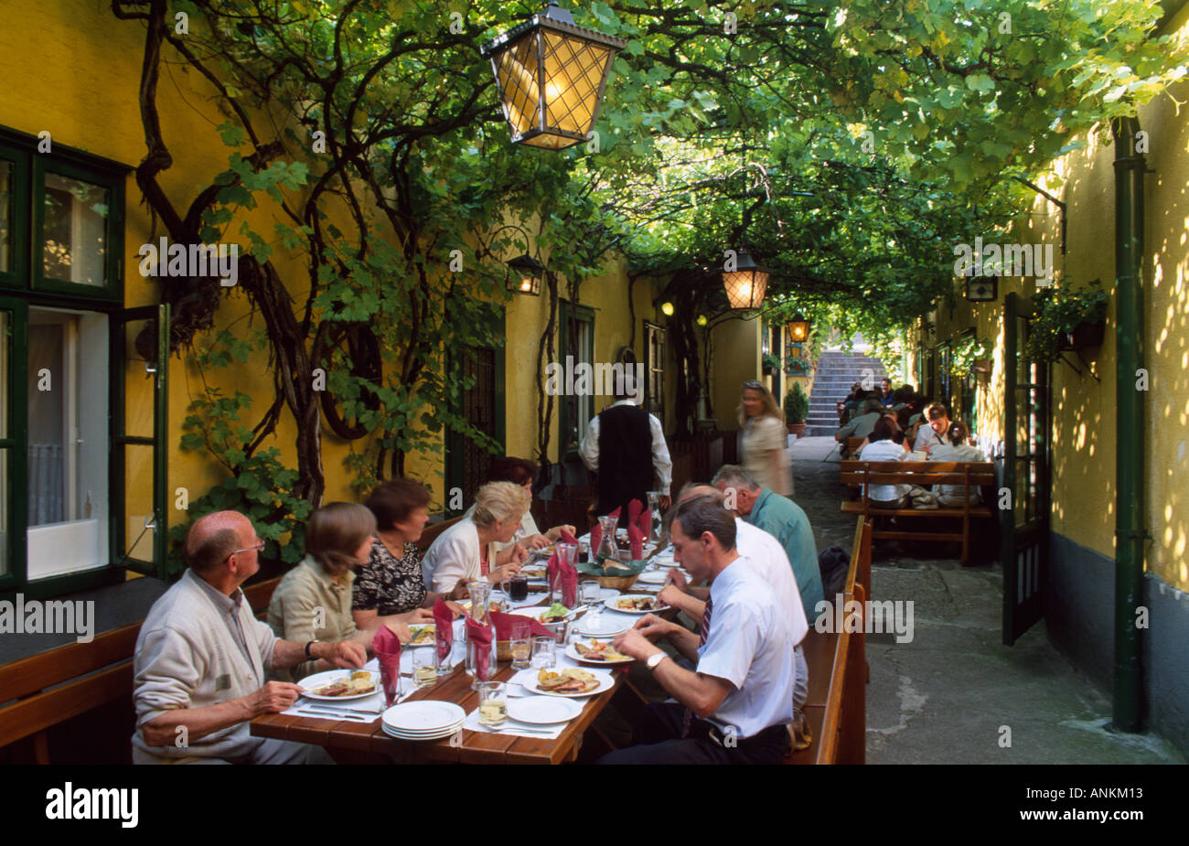 Grinzing Vienna Austria Stock Photo - Alamy