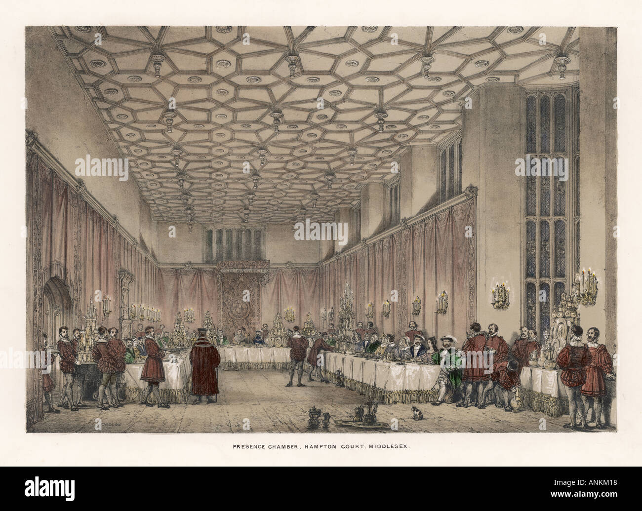 Presence chamber hampton court hi-res stock photography and images - Alamy