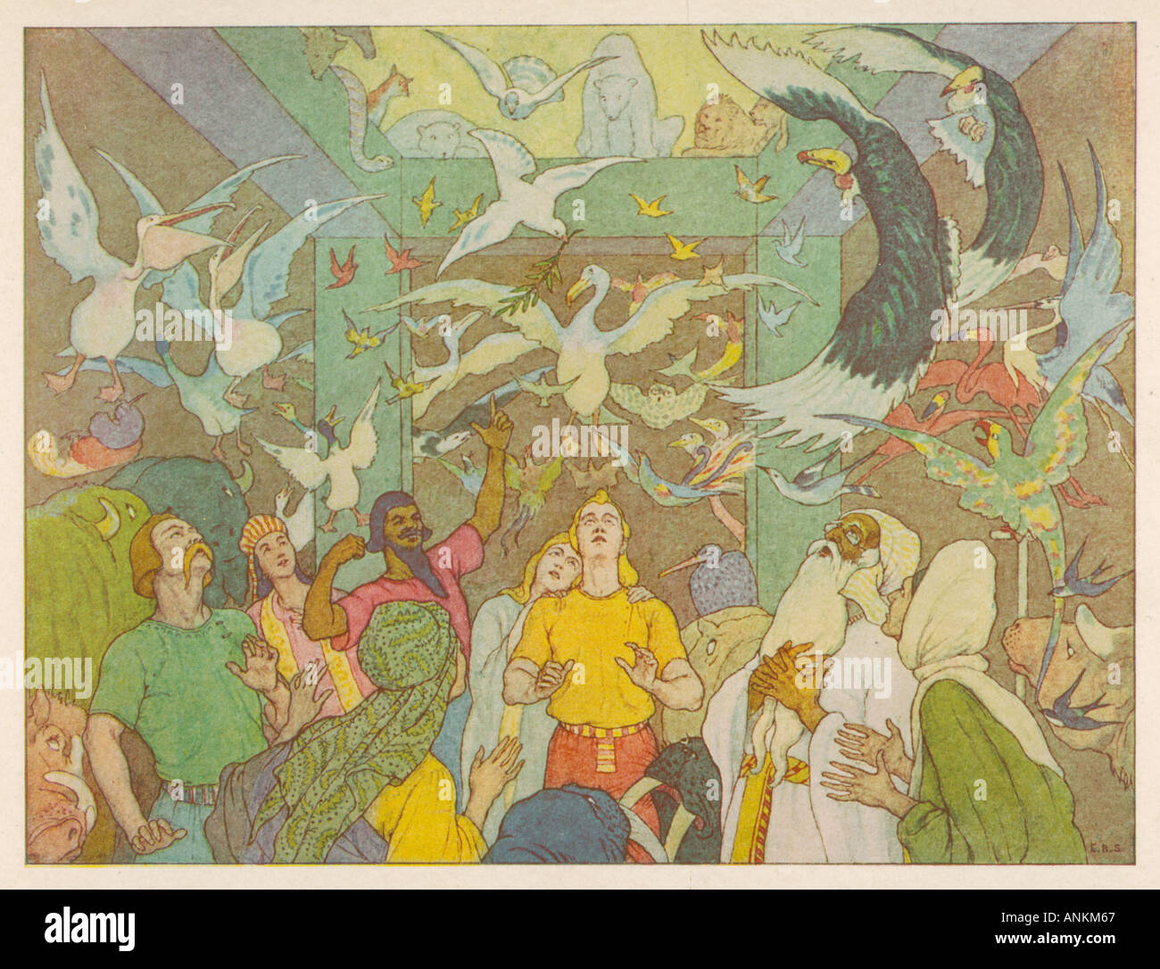 Noah ark dove hi-res stock photography and images - Alamy
