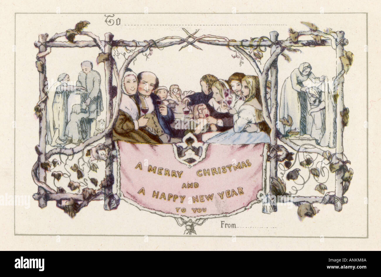 Sir henry cole christmas card hi-res stock photography and images - Alamy