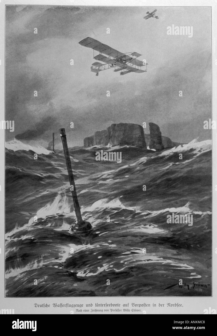 Boats waves Black and White Stock Photos & Images - Alamy