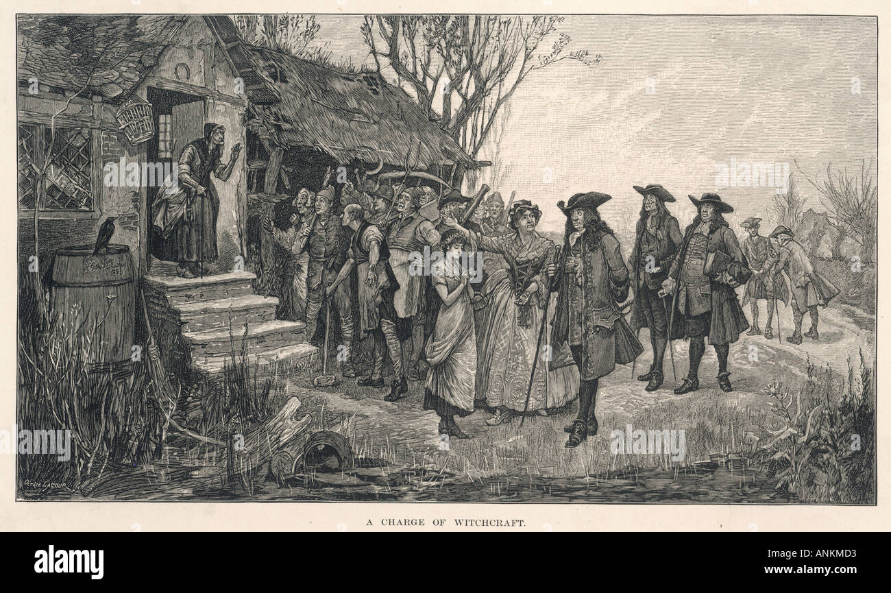 Woman accused of witchcraft hi-res stock photography and images - Alamy