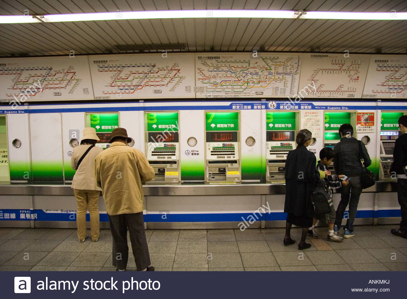 Tokyo Underground Map Stock Photos & Tokyo Underground Map Stock Images ...