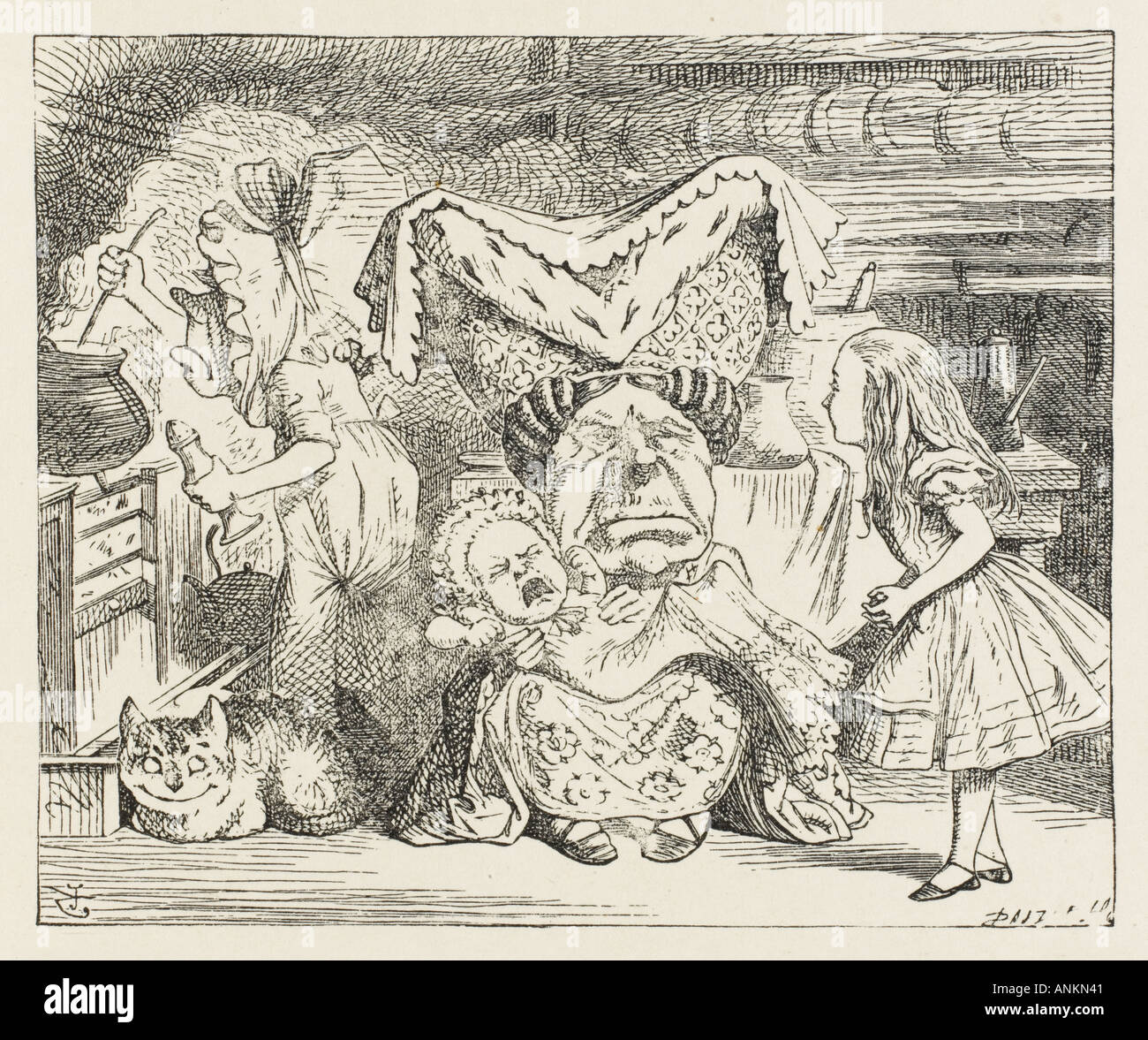 Alice in wonderland alice duchess hi-res stock photography and images ...