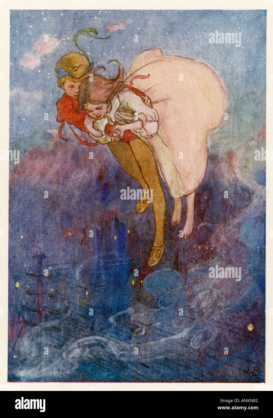 Wendy Peter Pan Flying