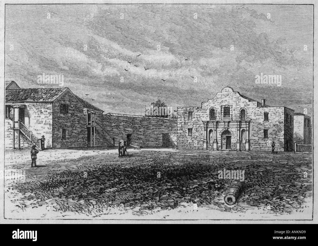 The alamo 1836 hi-res stock photography and images - Alamy