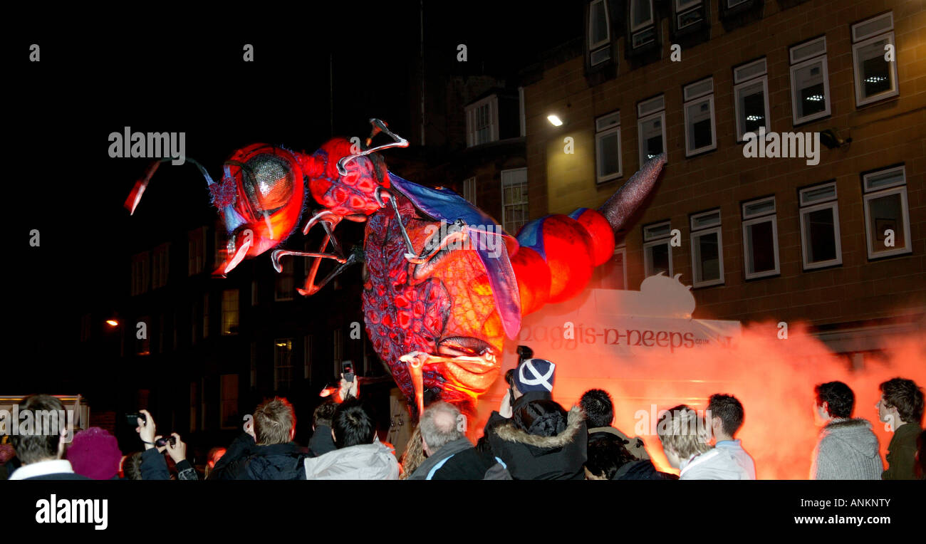 Night Afore new year celebrations, Monster Mash, George Street ...