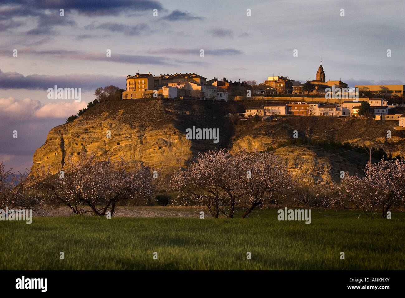 Village of Lerin Navarra Spain Stock Photo - Alamy