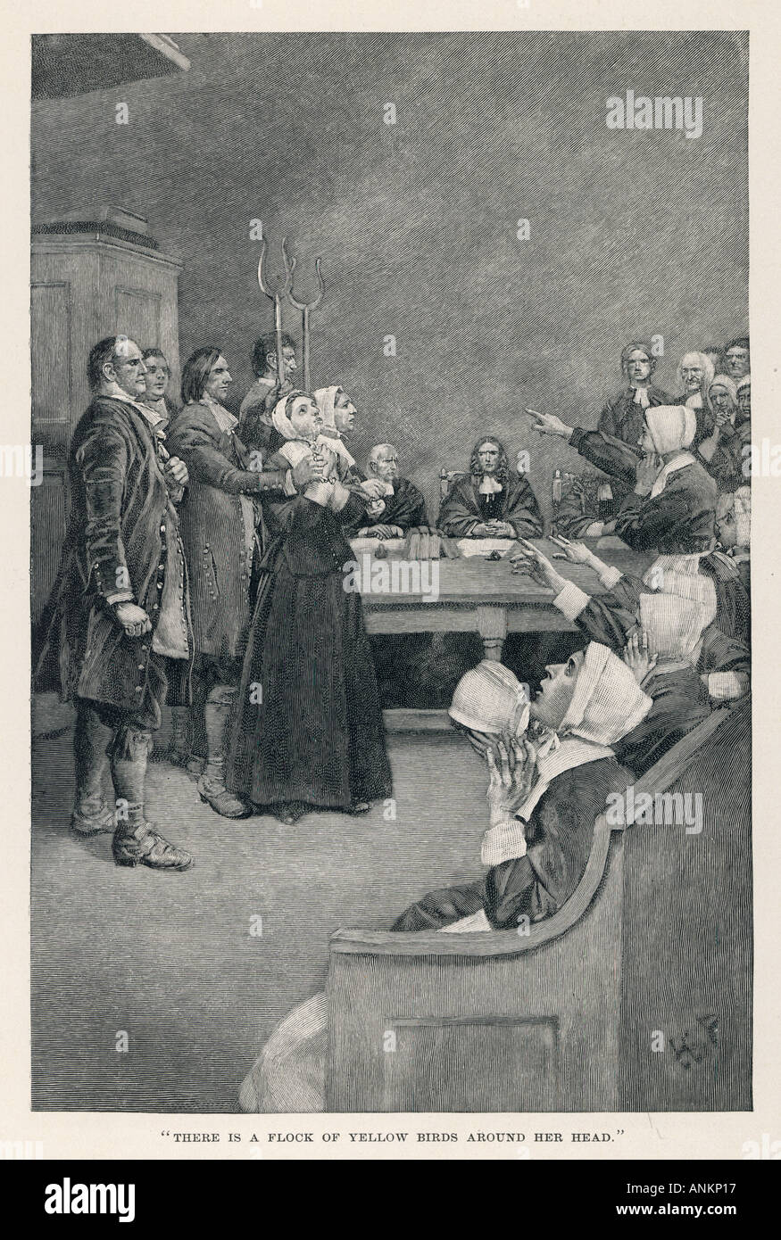 Witch trial history hi-res stock photography and images - Alamy