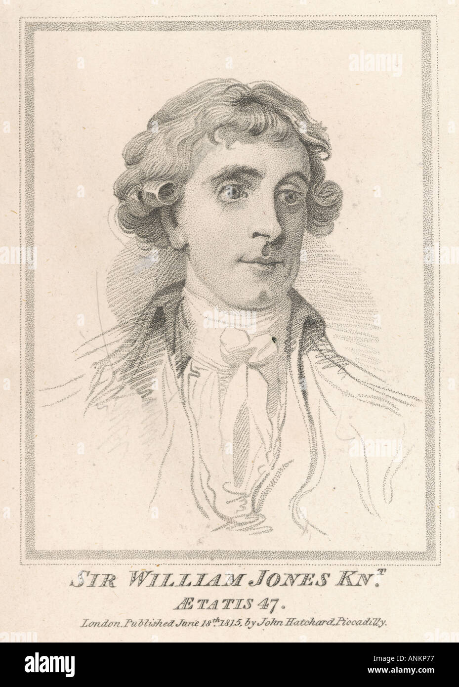 Sir william jones hi-res stock photography and images - Alamy